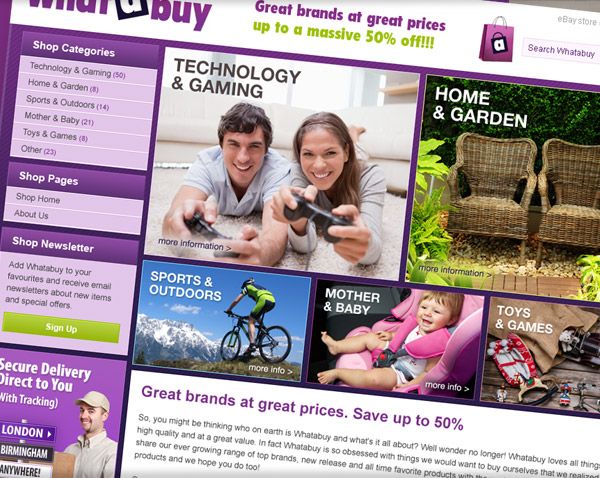 eBay Store Design | eBay Shop Design and Development